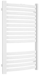 Invena, koupelnový žebříkový radiátor 540x800 mm 404W, bílá, UG-01-080-A