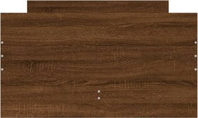 Rám postele se zásuvkami hnědý dub 75 x 190 cm Small Single 3207391