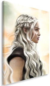 Gario Obraz na plátně Hra o trůny, portrét Daenerys Targaryen - Dmitry Belov Rozměry: 40 x 60 cm