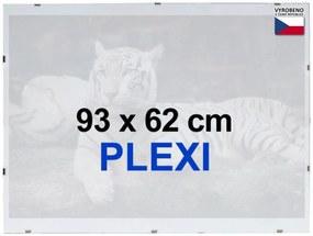 Příslušenství k puzzle bfhm rám na puzzle euroclip, 93 x 62 cm, plexisklo