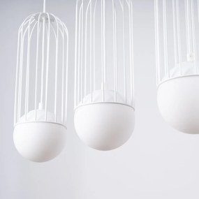 Sollux Lighting Závěsné svítidlo BRINA 3L bílé