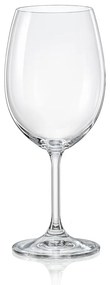 Crystalex - Bohemia Crystal Sklenice na bílé a červené víno Lara 350 ml, 6 ks