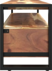 TV stolek 120x35x45 cm masiv s medovou povrchovou úpravou 321551