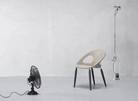 SCAB - Židle DROP NATURAL - béžová/wenge
