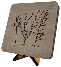 Li-Go "Kokoška" lampa 19x19cm provedení povrchu: dub světlý