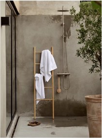 Bílý froté bavlněný ručník 50x100 cm Sauna – Zone