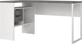 FALCO Psací stůl Felix 118 bílá/beton