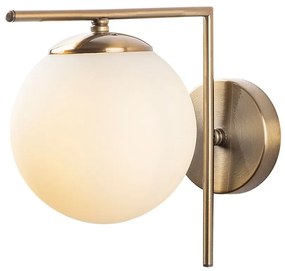 Nástěnné svítidlo v bílo-zlaté barvě ø 15 cm Antique – Opviq lights