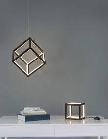 LED lustr Gabbia 25 černé