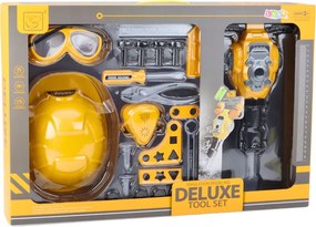 LEAN Toys Sada nářadí pneumatické kladivo na baterie 21 ks
