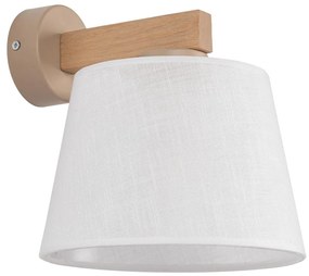 Brilagi - Nástěnná lampa LATTE SABIA 1xE27/15W/230V borovice/bílá