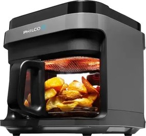PHILCO PHAF 2000 černá / Horkovzdušná fritéza / 1200W / 5.5L / 40°C -