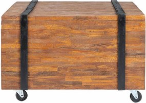 Odkládací stolek, teak, 60x60x38 cm 244515