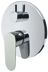 Mereo - Baterie pod omítku, pro 2 spotřebiče, s tělesem, chrom CBQ60106MA