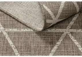 Dywany Luszczow Kusový koberec SIZAL FLOORLUX 20508 taupe / šampaňské TROJÚHELNÍK Rozměr koberce: 240 x 330 cm