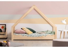 Adeko Dětská postel domeček Loca D Velikost postele: 160x80 cm Barva: dekor přírodní dřevo přírodní