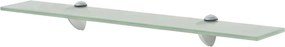 Plovoucí police 2 ks sklo 60 x 20 cm 8 mm 3051537