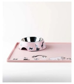 Silikonová podložka Moomin Pink 48x30 cm Muurla