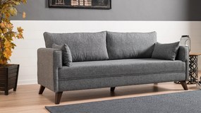 Hanah Home Rozkládací pohovka BELLA šedá 208 cm 825BLC1501