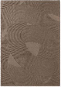 Hnědý vlněný koberec 200x300 cm Kensington Victoria – Ted Baker