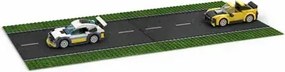 BRIXIES Plus 225.005 Designová podložka na stavění - rovná silnice 25,