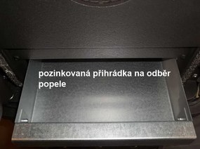 Litinová krbová kamna LINCAR MONELLINA 176 N + dárek zdarma !!! Vysavač na popel Lavor Ashley 410 novinka 2019 !!! Barva: Červená