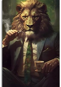 Obraz zvířecí gangster lev