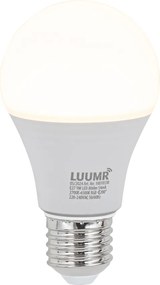 Sada 3 chytrých stmívatelných LED žárovek E27 A60 9W 806 lm 2700K-6500K včetně Zigbee Smart Hub
