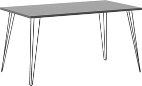 XXXLutz PSACÍ STŮL, platinová, 120/80/74 cm MID.YOU - Online Only psací stoly - 000895011806