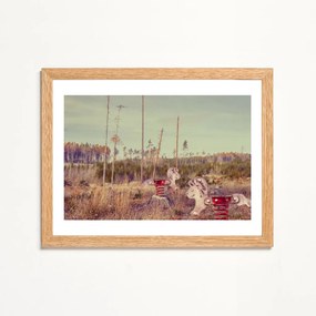 Eva Bystrianská | Zde jsou lvi Rám: Černý, Velikost: 40 x 60 cm