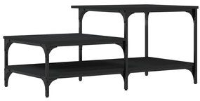 Konferenční stolek černý 100 x 50,5 x 45 cm kompozitní dřevo - Default Title