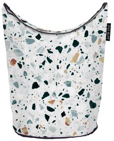 Koš na prádlo venetian terrazzo (80l)