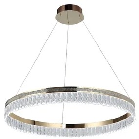 LED Stmívatelný křišťálový lustr na lanku THALIA LED/55W/230V 3000-6000K + DO