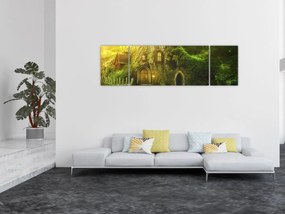 Obraz - Pohádkový les (170x50 cm)
