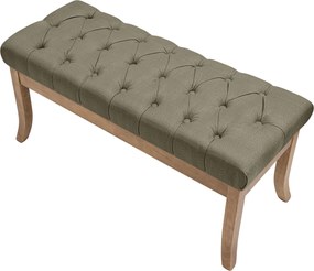 Lavice Ramses látka světlý antik 100 – taupe