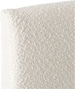 Postel Aledi Bouclé 160 x 200 cm, krémová
