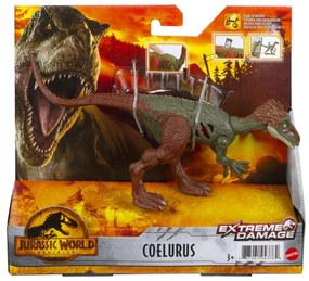 Mattel jurský svět: nadvláda zranění v boji coelurus