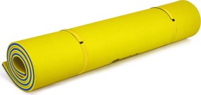 Costway Plovoucí koberec plovoucí podložka vodní lehátko žlutá/modro, žluť
