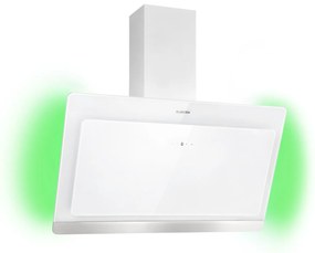 Klarstein Aurora Eco 90, digestoř, 90 cm, nástěnná, 584 m³/h, A+, dotykové ovládání, bílá