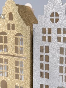 Sinsay - LED dekorace ve tvaru třpytivých domečků - vícebarevná