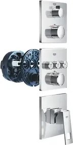 Grohe Grohtherm - Termostatická sprchová baterie pro 2 spotřebiče chro