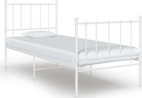 vidaXL Rám postele kov 90 x 200 cm [324947] Barva: Šedá