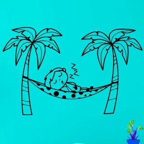 Samolepka Chlapeček spí