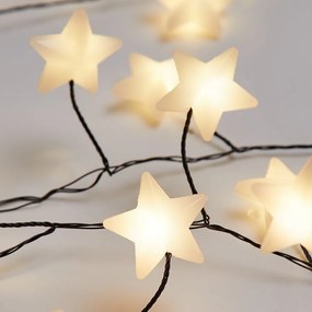 Butlers STAR LIGHTS Světelný řetěz se zástrčkou hvězdy