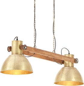 Industriální závěsné svítidlo 25 W mosazné 109 cm E27 320526