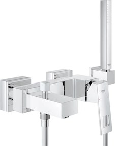 Vanová baterie GROHE Eurocube se sprchovým setem chrom 23141000