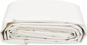 Plachta bílá 1,5 x 2,5 m 650 g/m² 156068