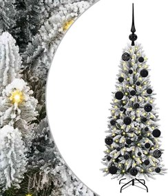 Umělý vánoční stromeček Bílá 120 cm PVC, plast, ocel a PE 3396022
