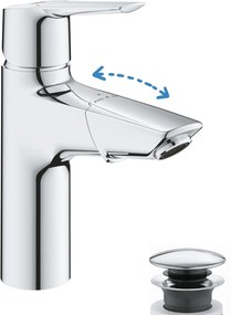 Grohe Start umyvadlová baterie stojící chrom 24205003