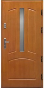 Archo - Venkovní vchodové dřevěné dveře Deskové DP-62-1 Ruben 104994